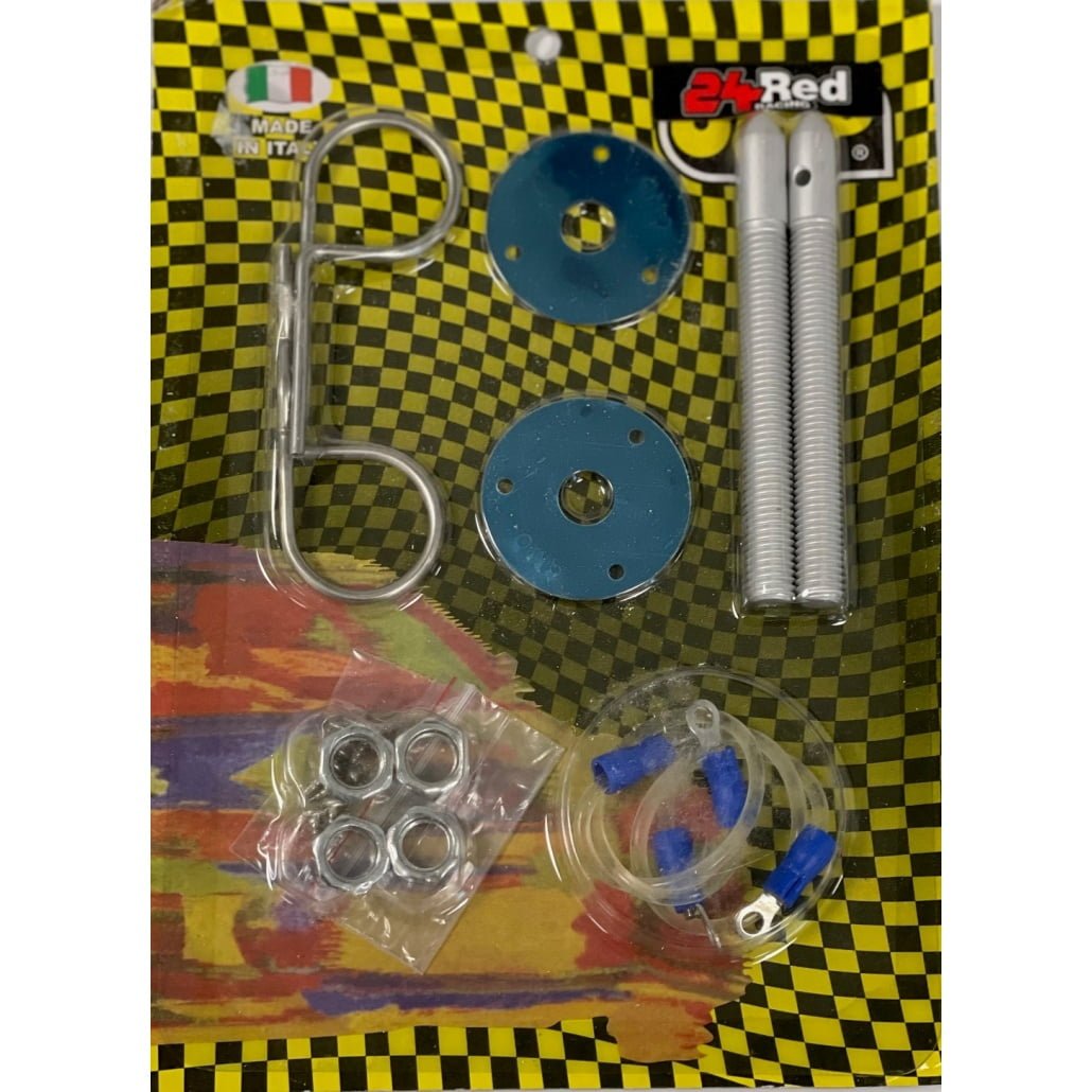 Bonnet Pins - 24 Red Racing