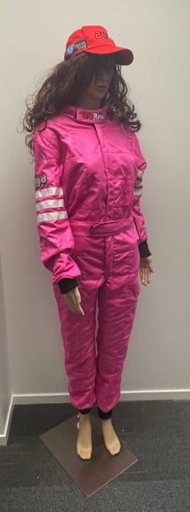 SFI Approved race suit Pink for the ladies | 24 Red Racing