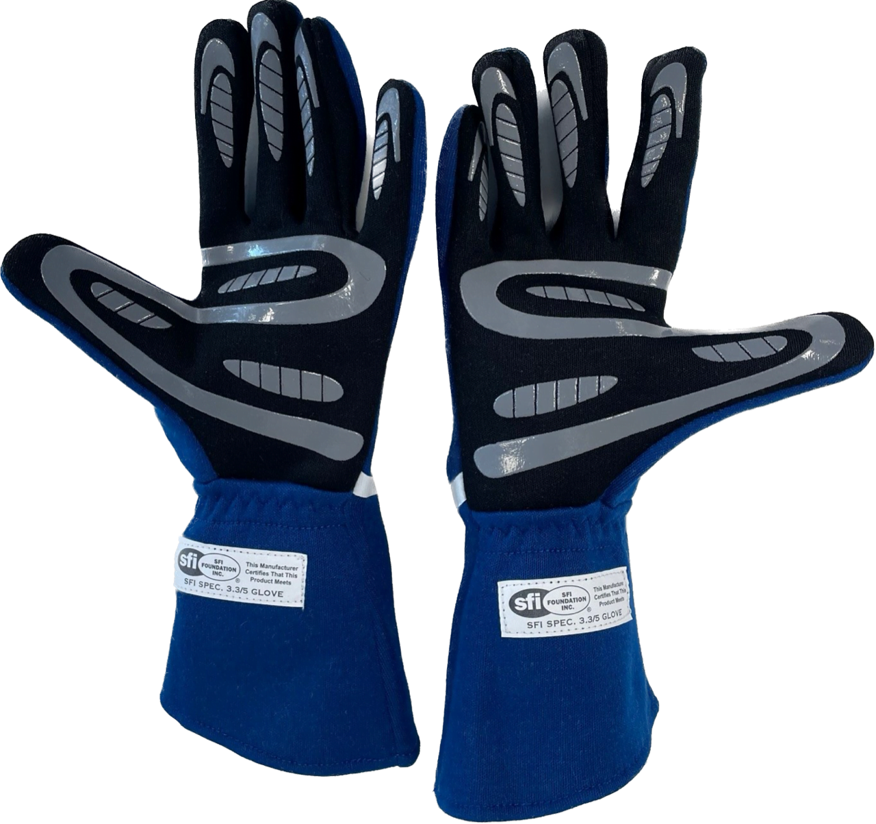Race Gloves SFI Approved Blue - 24 Red Racing