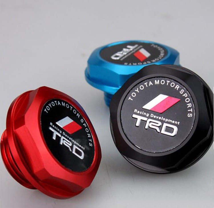 TRD Oil filler cap for Toyotas - 24 Red Racing