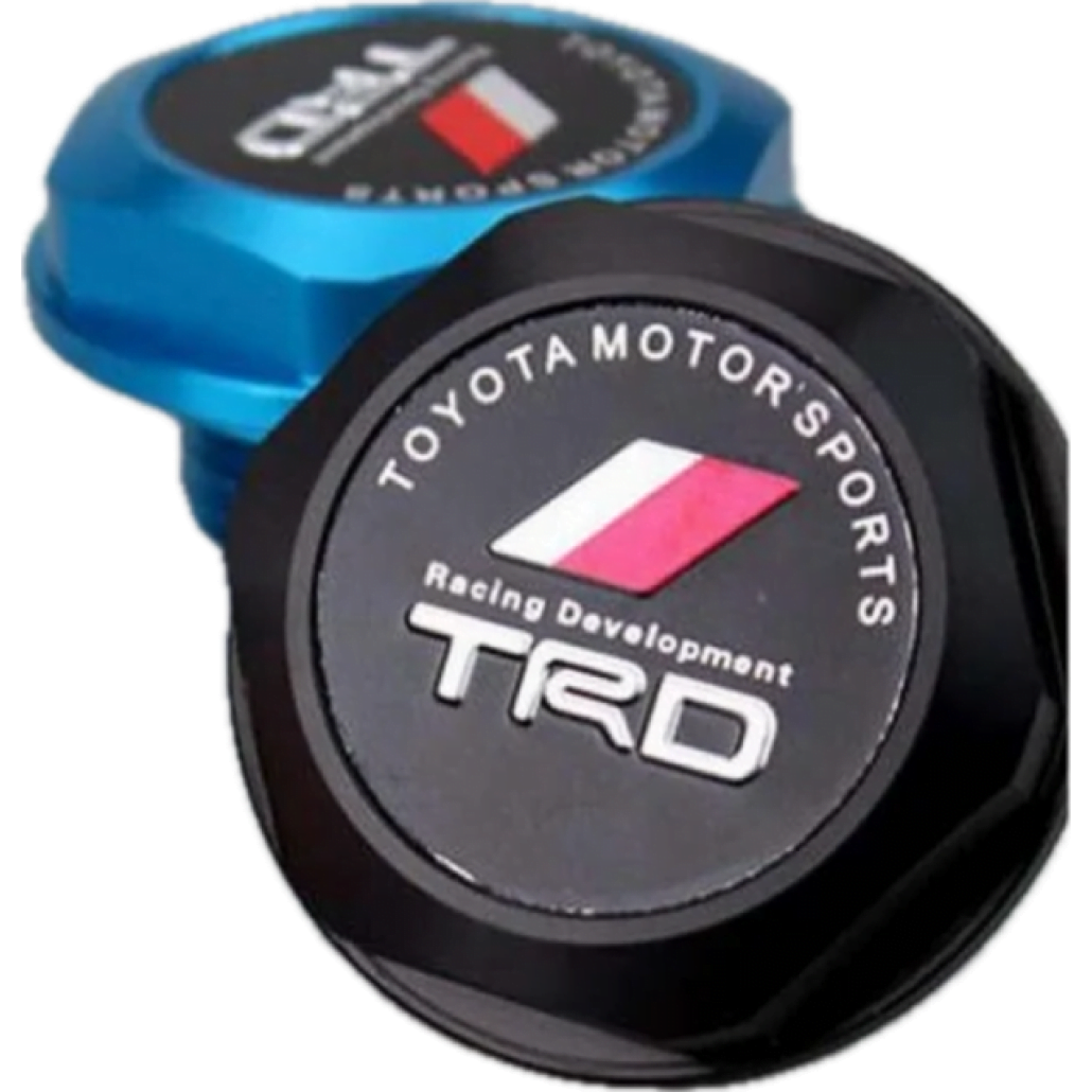 TRD Oil filler cap for Toyotas - 24 Red Racing