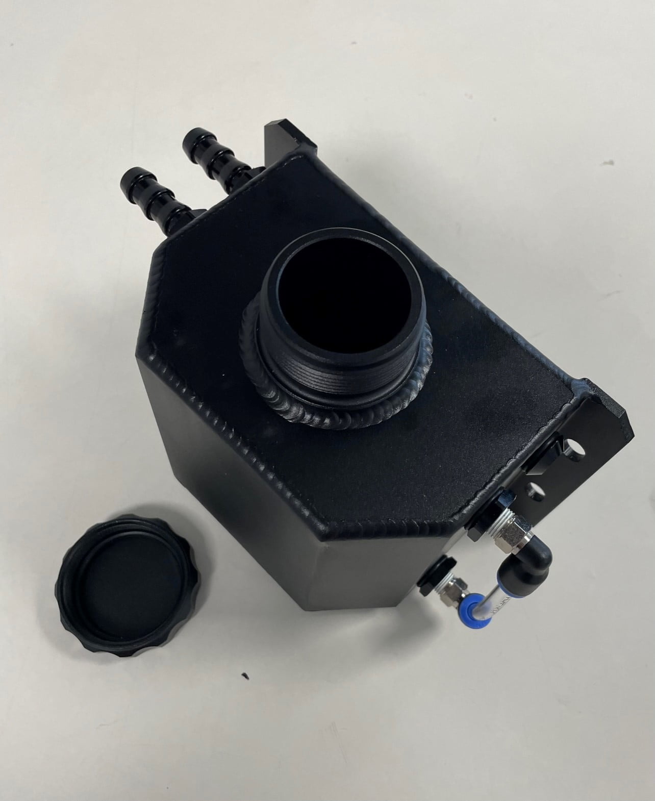 1 Litre Universal Alloy overflow Tank KD5070 - 24 Red Racing