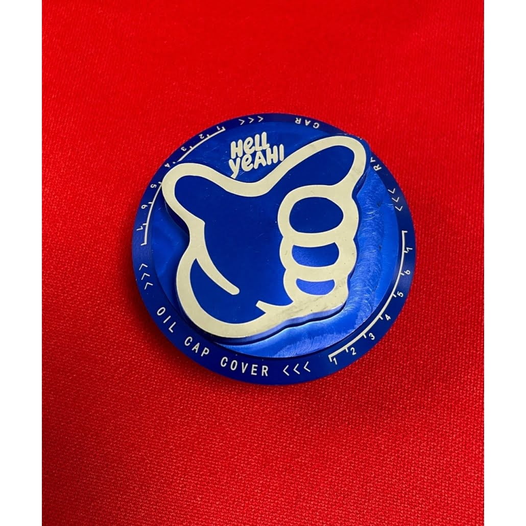 Hell Yeah Oil Filler cap for Subaru's - 24 Red Racing