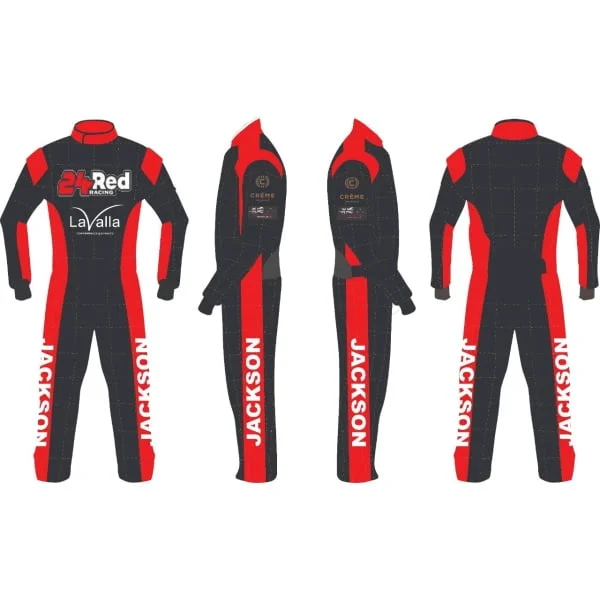 Custom Race Suit - 24 Red Racing