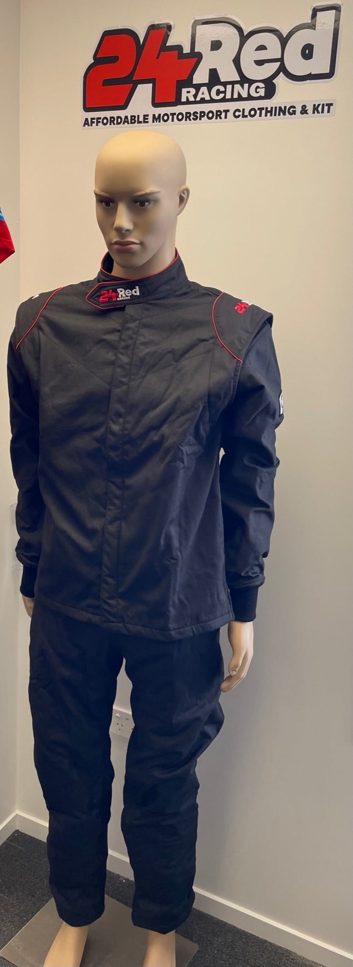 2 piece SFI Drag Racing Race Suit – 24 Red Racing