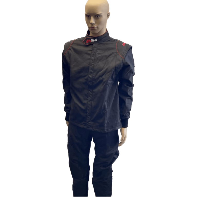 2 piece SFI Drag Racing Race Suit - 24 Red Racing