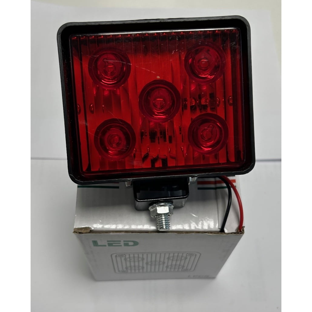 Rear Flashing Light - 24 Red Racing