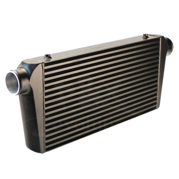 Universal 3inch Bar and Plate Intercooler - 24 Red Racing